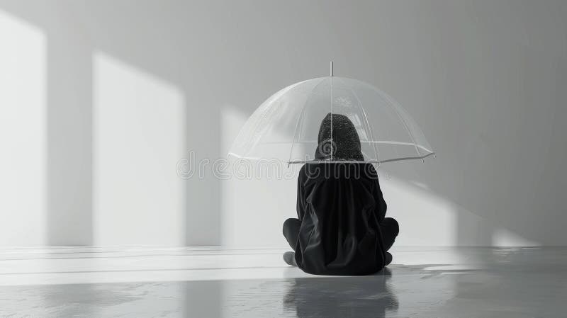 Exposed Emotional State Reflecting Mental Fragility and Deep Inner Pain ...