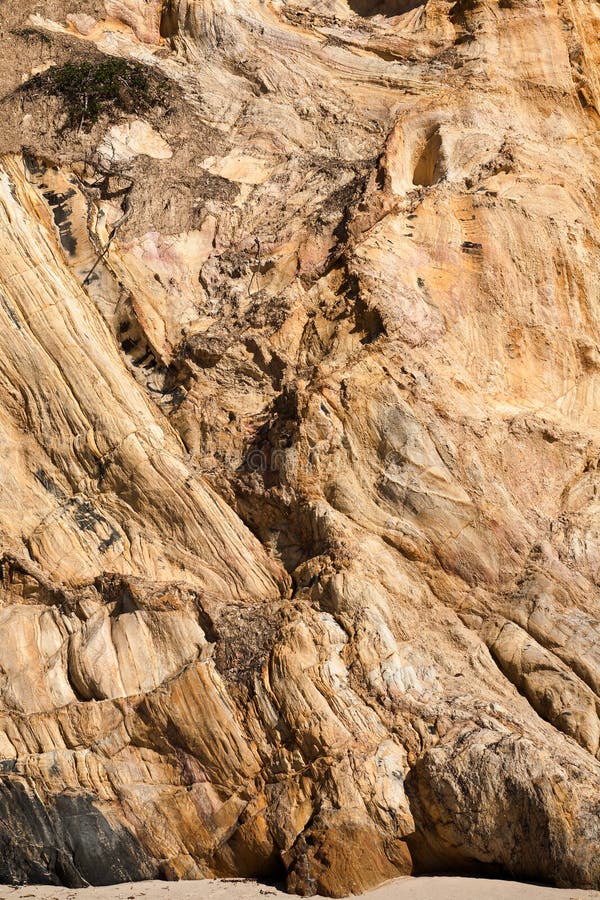 Exposed Rock Cliff stock photo. Image of geological, rock - 21808658