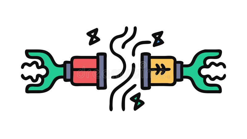Exposed Wiring and Components, Complex System, Vector Design Generative ...