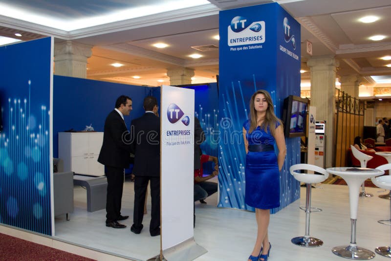 Exposition De 2012 ICT4ALL En Tunisie Photo éditorial - Image of ...