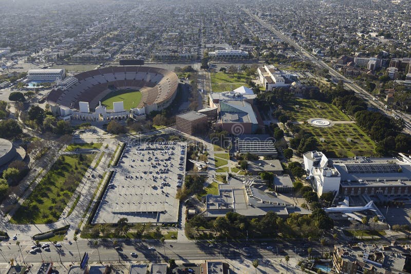 Exposition Park stock image. Image of city, plane, structure - 36838231
