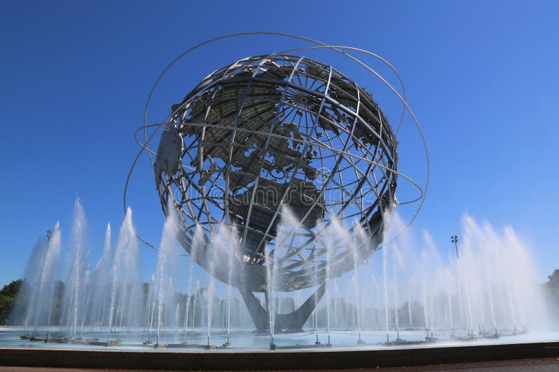 Exposition Universelle 1964 De New York Unisphere En Parc De Flushing ...