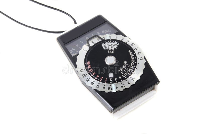 Exposure meter stock photo. Image of metering, flash - 19754496