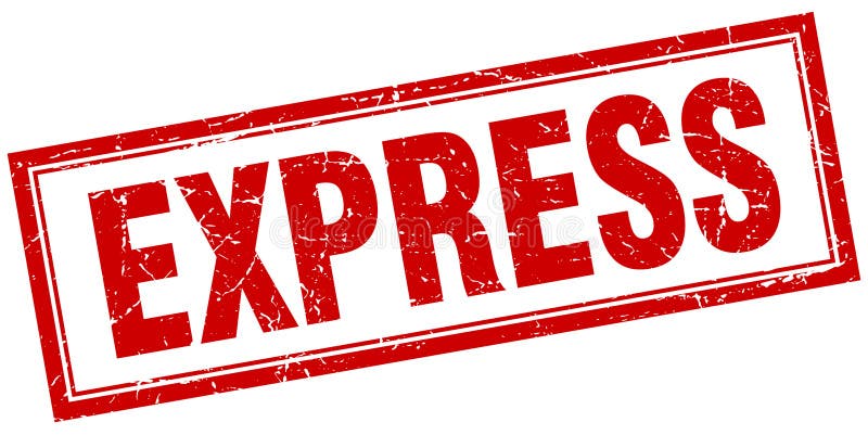 Exprese el sello ilustración del vector. Ilustración de bandera - 124940719