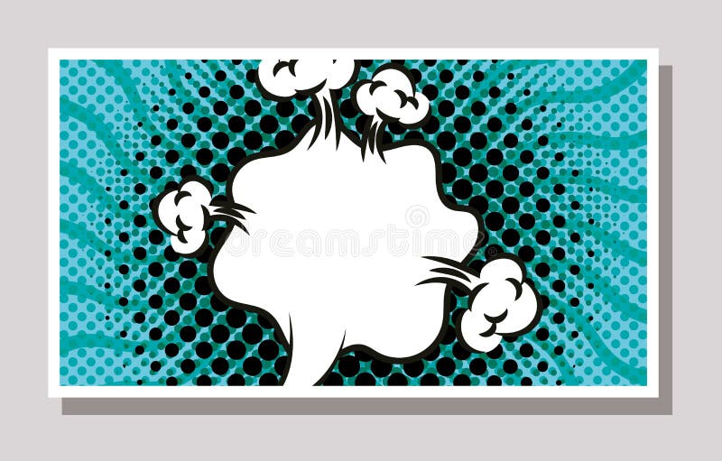 Expresion Cloud Pop Art Style Stock Vector - Illustration of creative ...