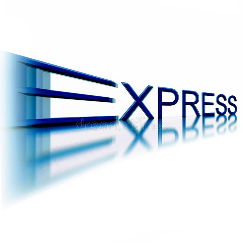 Express stamp stock vector. Illustration of abstract, notification ...