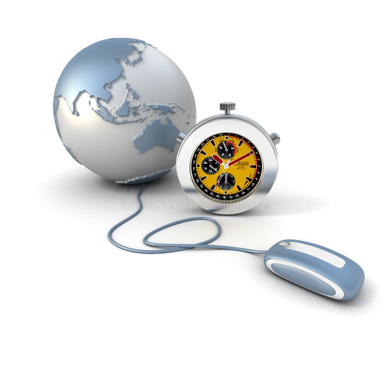 Express connection in blue stock illustration. Illustration of counting ...