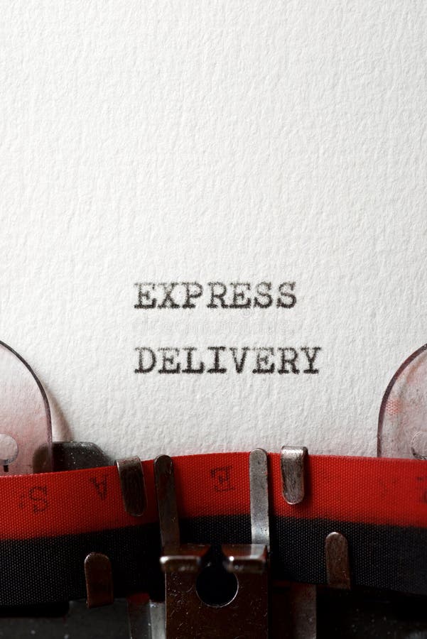 Express delivery concept stock photo. Image of imperative - 234865508