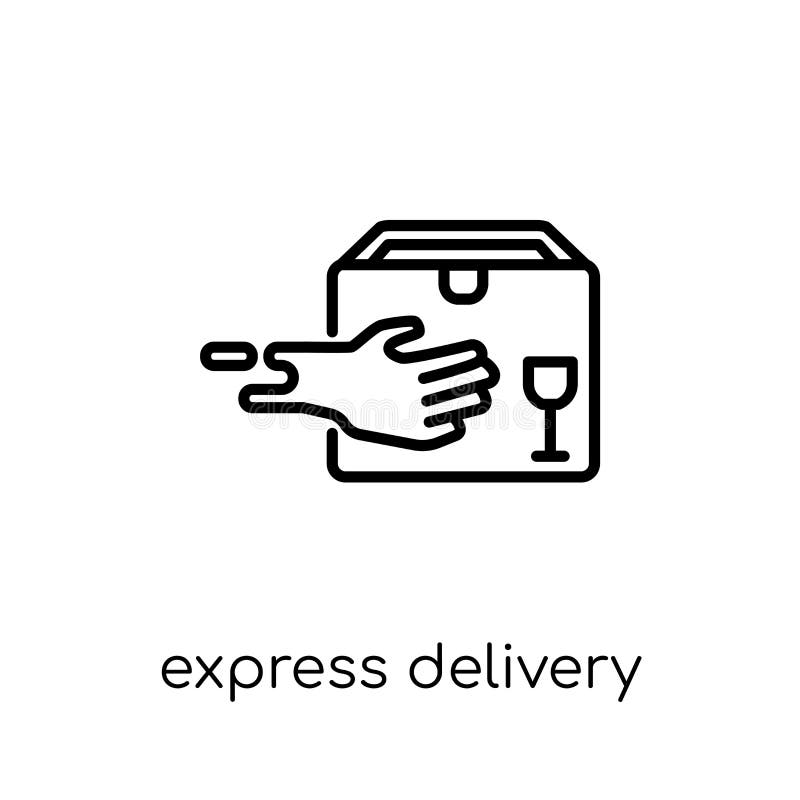 Express Delivery Icon from Delivery and Logistic Collection. Stock ...