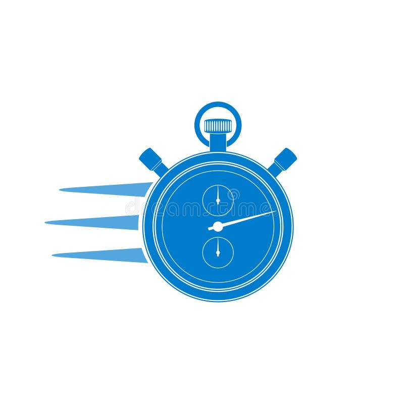 Express Delivery Icon, Timer Concept Stock Illustration - Illustration ...
