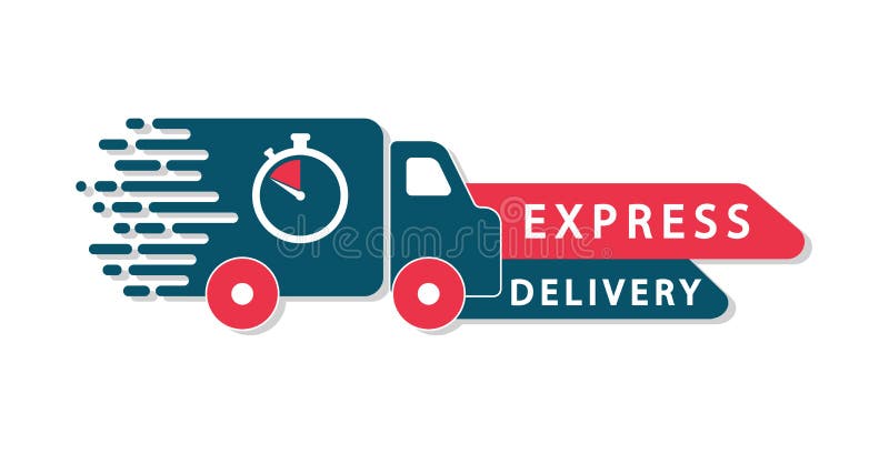 Express Delivery Logo. Shipping Services Stock Vector - Illustration of ...