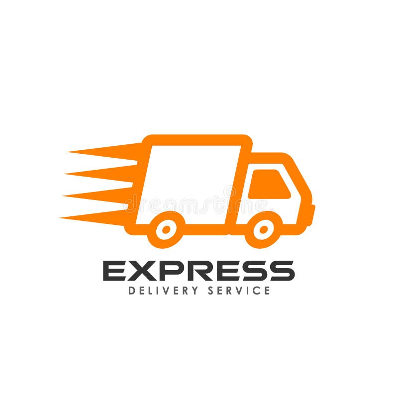 Express Delivery Services Logo Design. Courier Logo Design Template ...