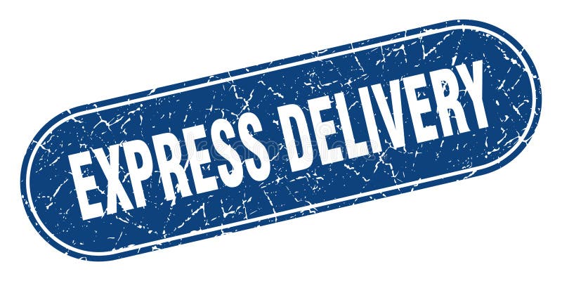 Express Delivery Sign. Express Delivery Grunge Stamp Stock Vector ...