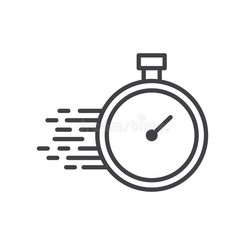 Express Icon Set. Fast Delivery Vector Symbol. Quick, Rapid or Speedy ...