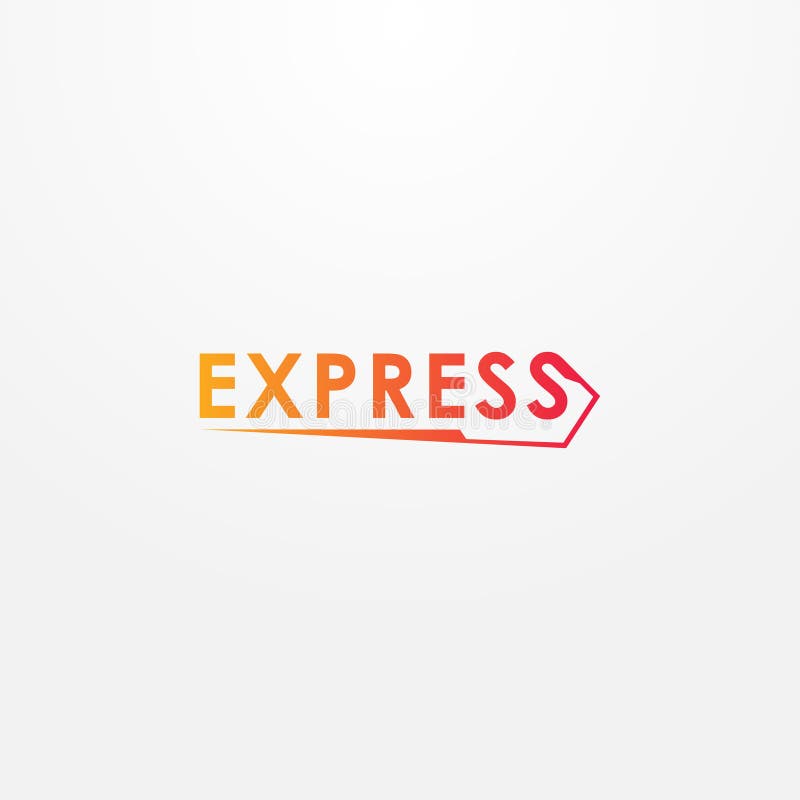 Express Logo Vector Design Illustration for Company Stock Vector ...