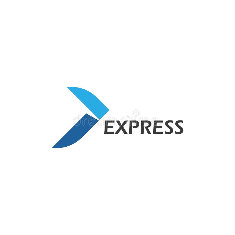 Express logo vector stock vector. Illustration of postal - 165698523