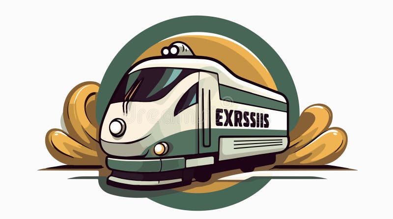 Express Service Logo Cartoon Vector Icon Stock Vector - Illustration of ...