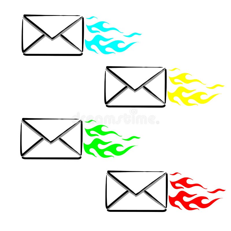 Express SMS message stock vector. Illustration of icon - 71778464