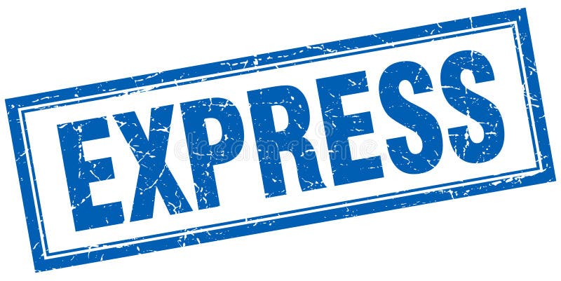 Express stamp stock vector. Illustration of seal, grunge - 125006317