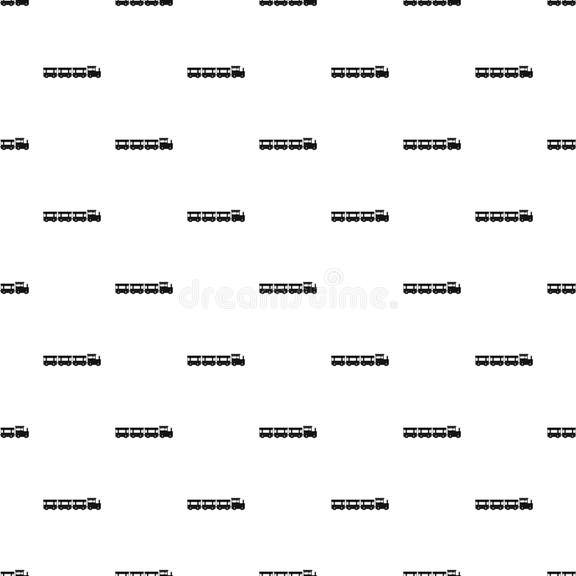 Express Train Pattern Seamless Vector Stock Vector - Illustration of ...