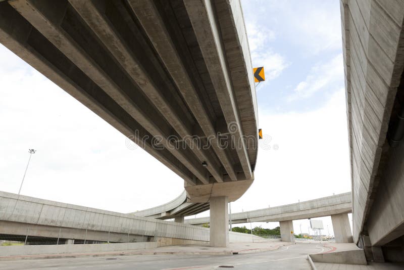 Express way stock photo. Image of angle, overpass, flowing - 101227848