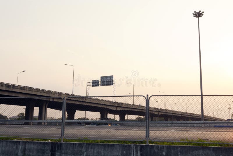 Express way stock photo. Image of entering, curve, concrete - 101227860