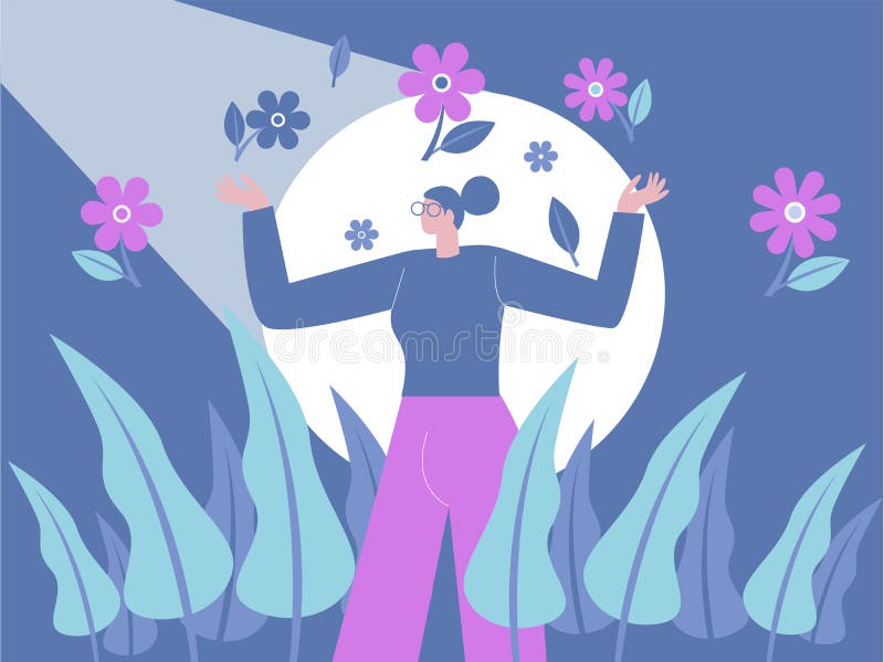 Express Yourself Concept Illustration Vector Stock Illustration ... Express Yourself Concept Illustration Vector Stock Illustration ...