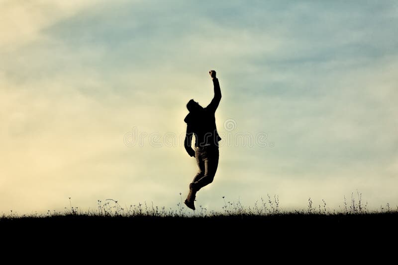 Man expressing his freedom stock image. Image of adult - 23712539