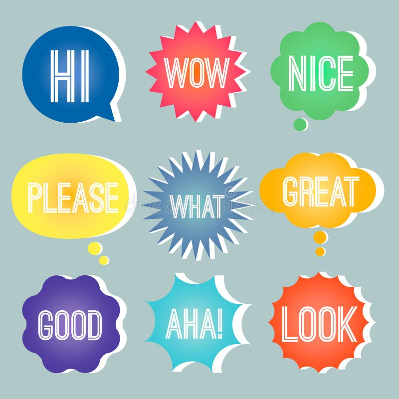 Expression bubble stock vector. Illustration of symbol - 56261892