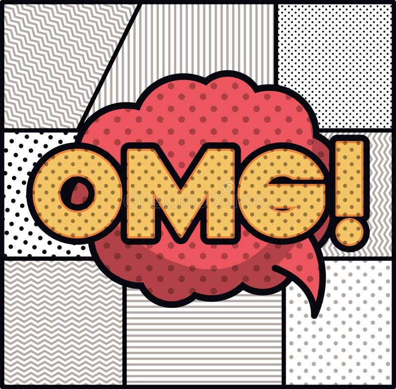 Expression Bubble with Omg Pop Art Style Stock Vector - Illustration of ... Expression Bubble with Omg Pop Art Style Stock Vector - Illustration of ...