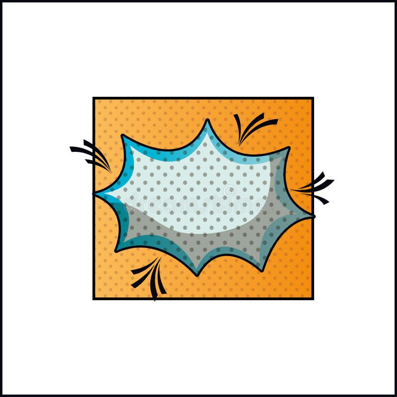 Expression Cloud Pop Art Style Stock Vector - Illustration of sketch ...