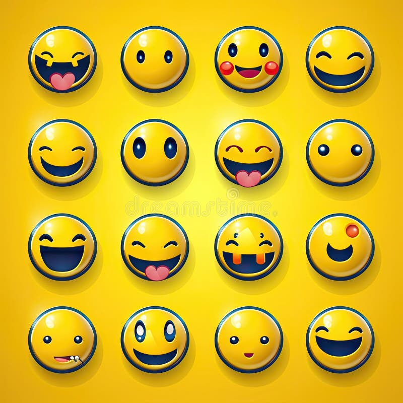 Smile Emoji Smiley Ai Generated Stock Photo - Image of like, emoji ...