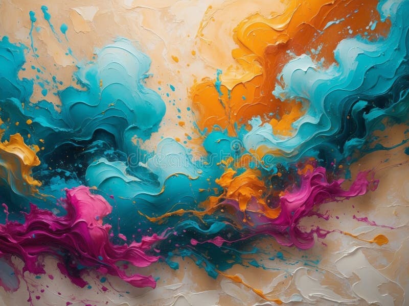 The Expression of Emotion in a Colorful and Dynamic Abstract Art Form ...