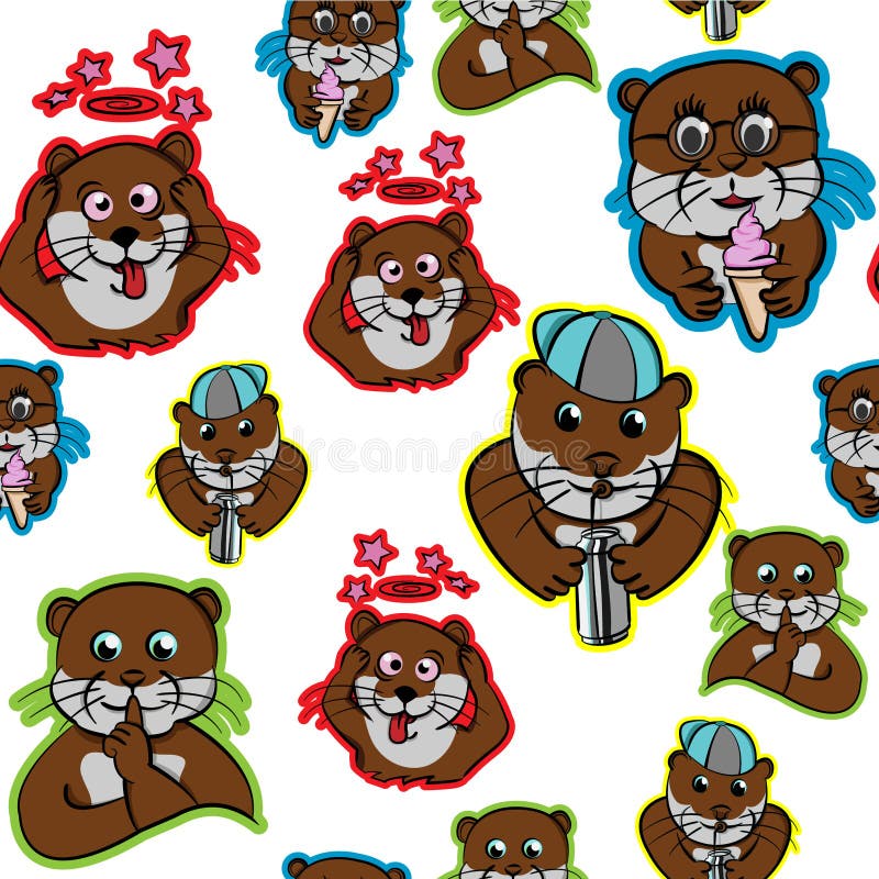 Expression Beaver Confused, Puzzled Pet, Perplexed, Nervous Cartoon ...