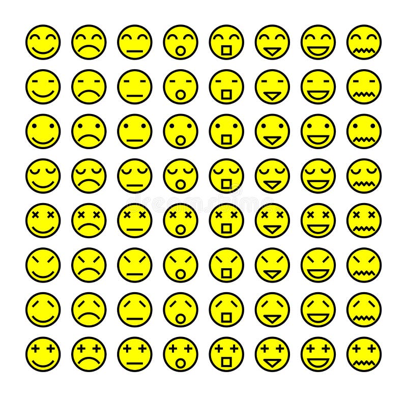 Expression icon stock vector. Illustration of mouth, happy - 6776355