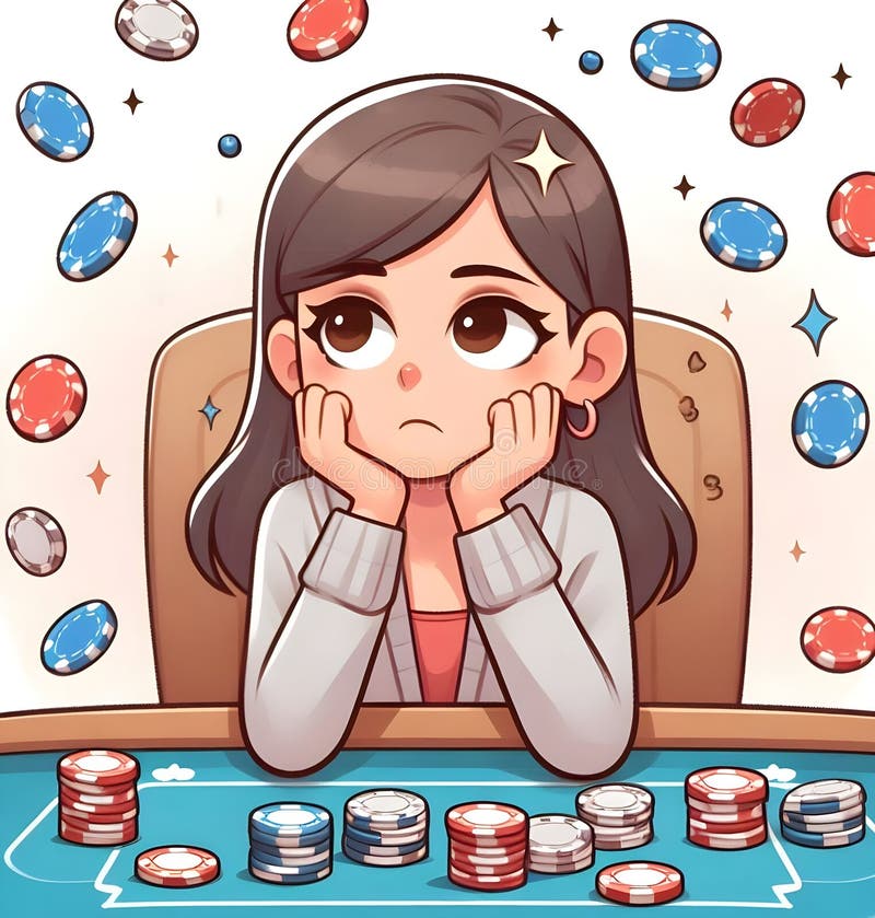 Expression "Let the Chips Fall Where they May" Stock Illustration ...