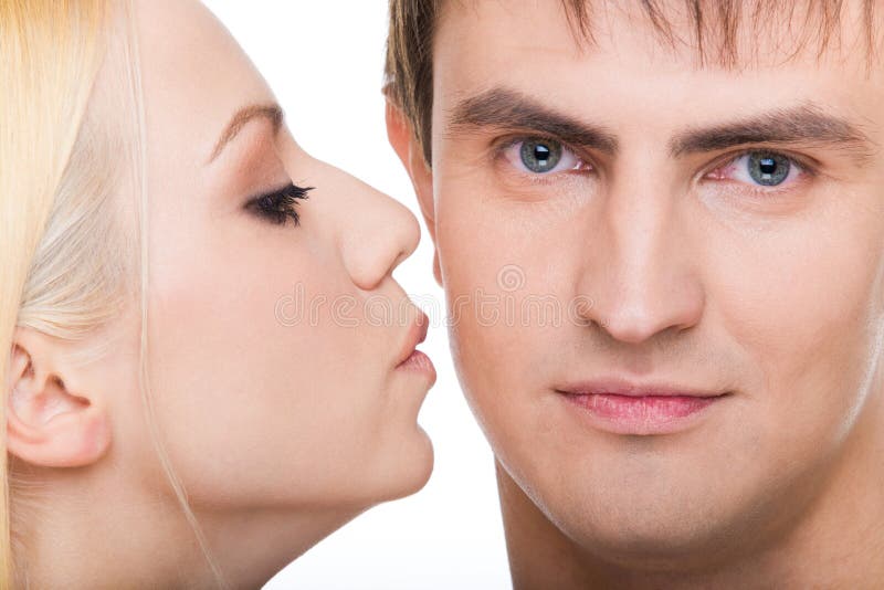 Expression of love stock image. Image of girlfriend, lips - 7069541