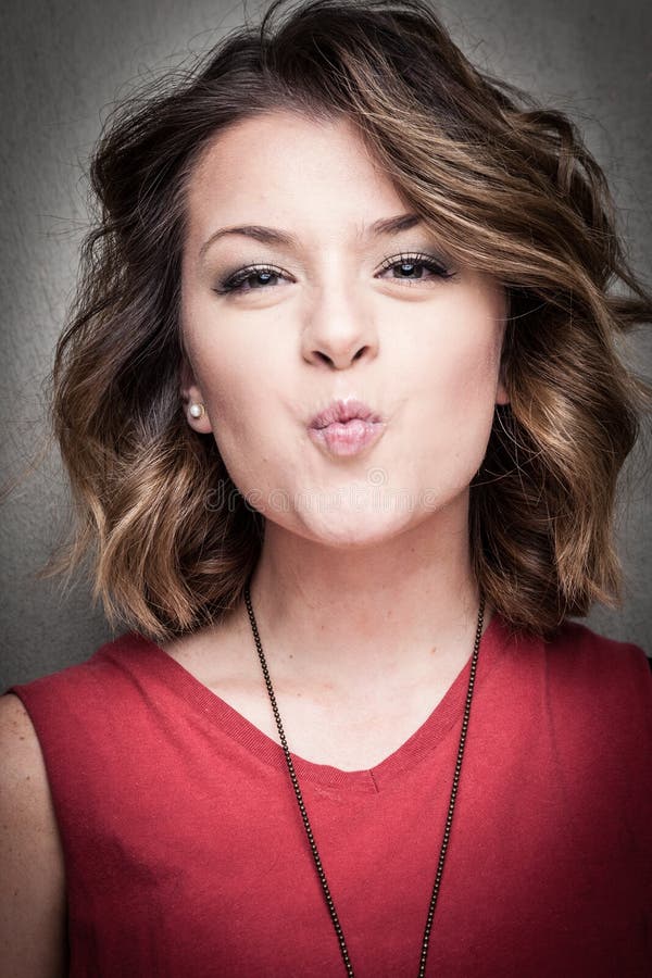 Expression portrait stock photo. Image of attractive - 38492644