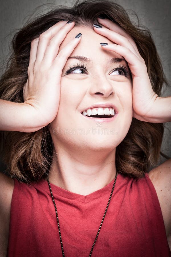 Expression portrait stock image. Image of eyebrow, confident - 38524197