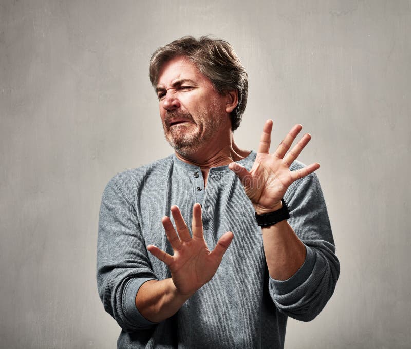 Expression Terrible D'homme Image stock - Image du dégoûtant, mécontent ...