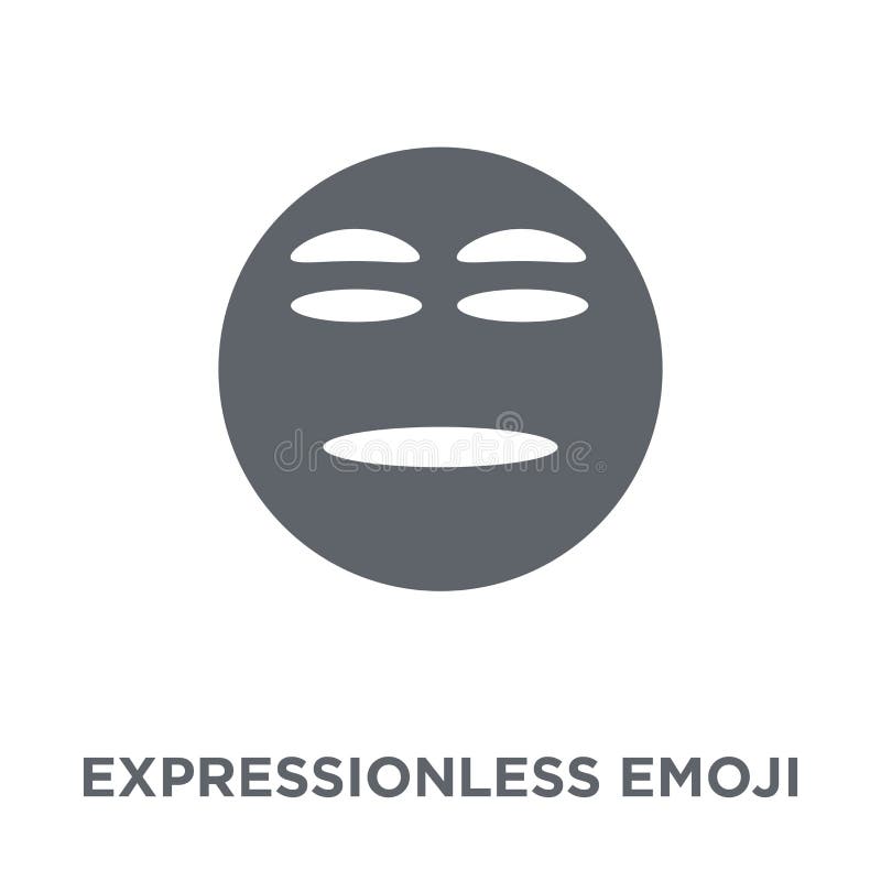 Indifferent Emoji Cartoon Icon. Expressionless Emoticon Face. Neutral ...