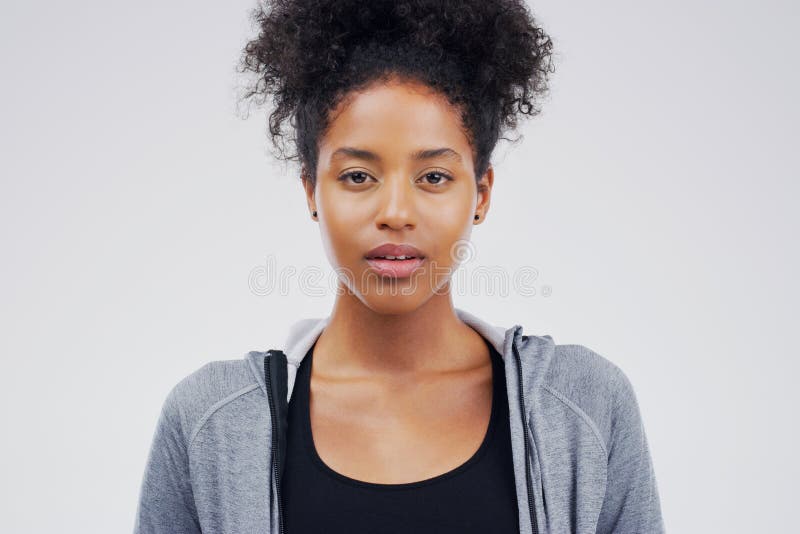 Expressionless woman stock image. Image of studio, adult - 22775429