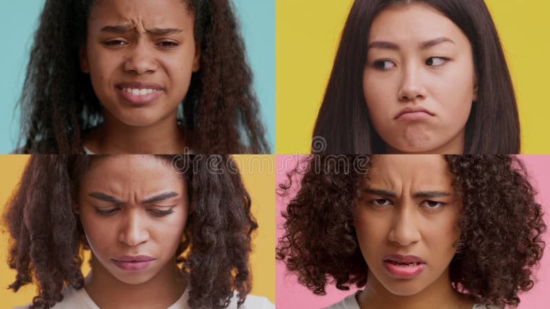 Expressions of Diverse Emotions from Different Individuals in a Collage ...