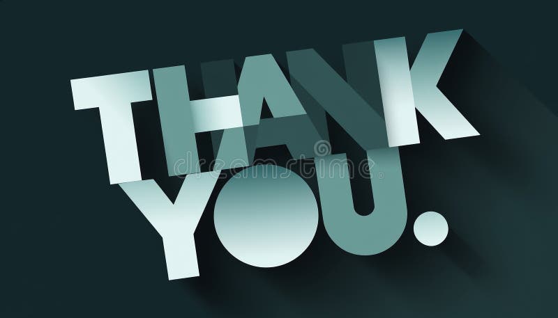 Expressions of Gratitude in a Modern Design Style Stock Illustration ...