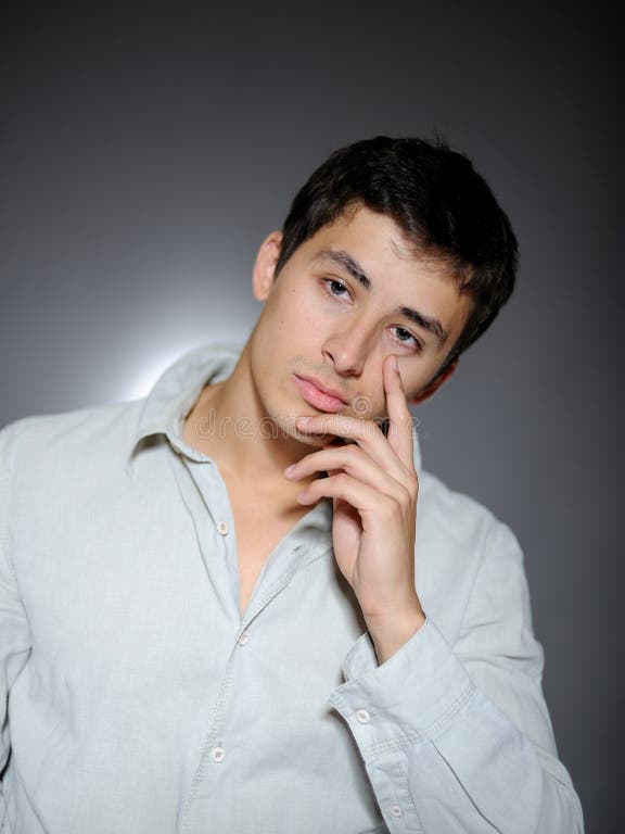 Expressions. Handsome Man Feeling Sad Depressed Stock Image - Image of business, professional ...