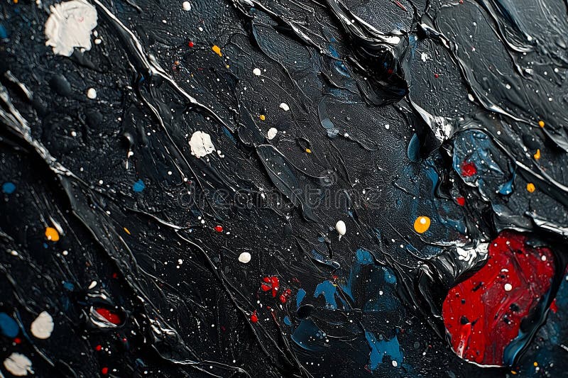 Expressive Abstract Paintings with Dynamic Color Contrasts and Textures ...