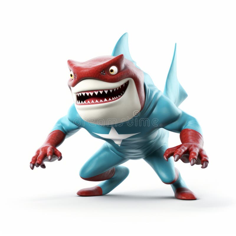 Superhero Shark Stock Illustrations – 42 Superhero Shark Stock ...