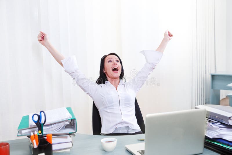 Expressive employee stock photo. Image of reward, people - 22128534