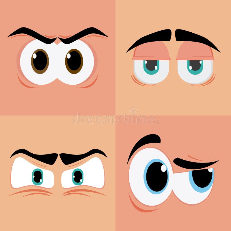 Expressive eyes design stock vector. Illustration of vision - 65255253