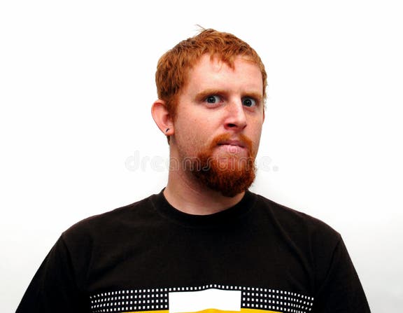 Expressive Guy stock image. Image of white, young, shirt - 4019091